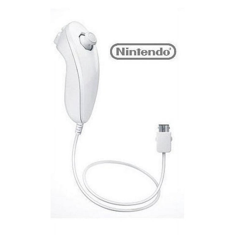 Official Nintendo WiiU Nunchuk Controller White Bulk Packaging Walmart