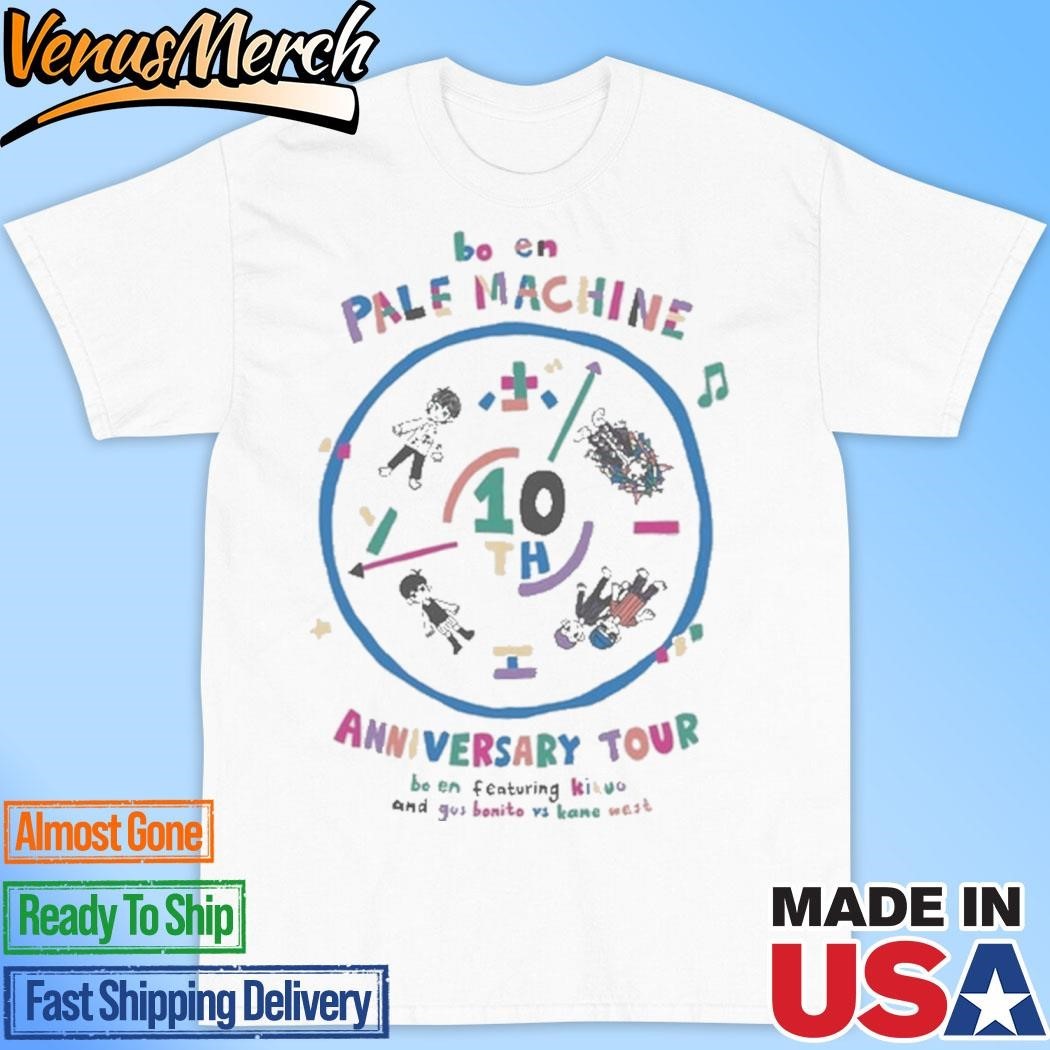 Official Omori Omocat Bo En Pale Machine 10th Anniversary Tour Shirt ...
