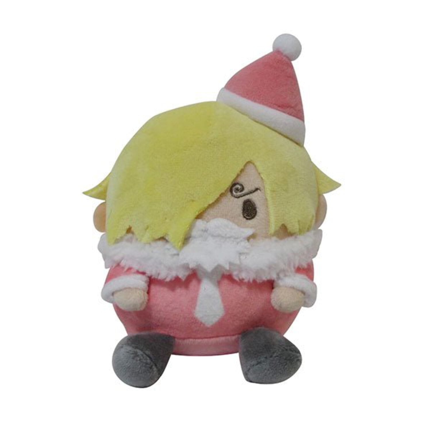 [One Piece] Mugitama Crew Plush Toy/Sanji (Christmas Costume) - Walmart.com
