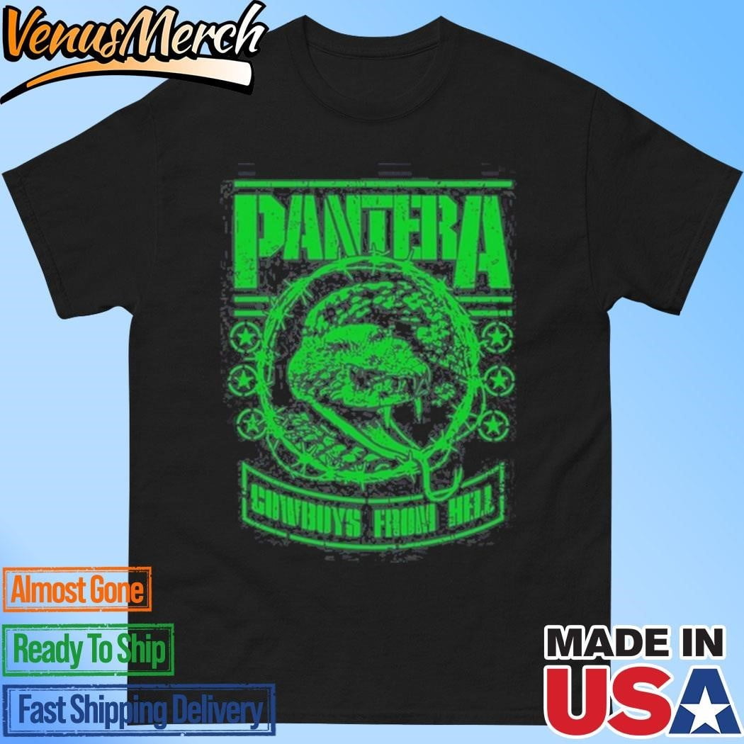 Official Pantera Snake Cowboys From Hell 2024 Shirt - Walmart.com