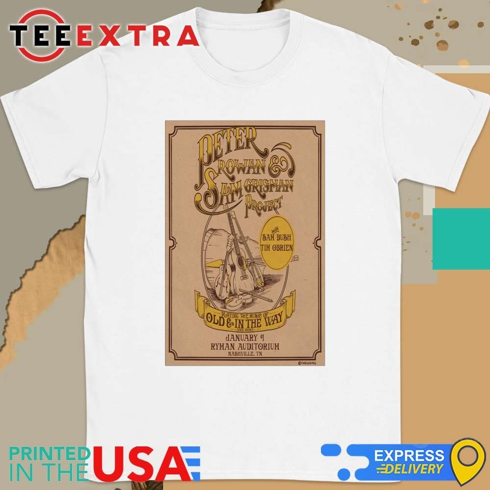 Official Peter Rowan With Sam Grisman Project Ryman Auditorium ...