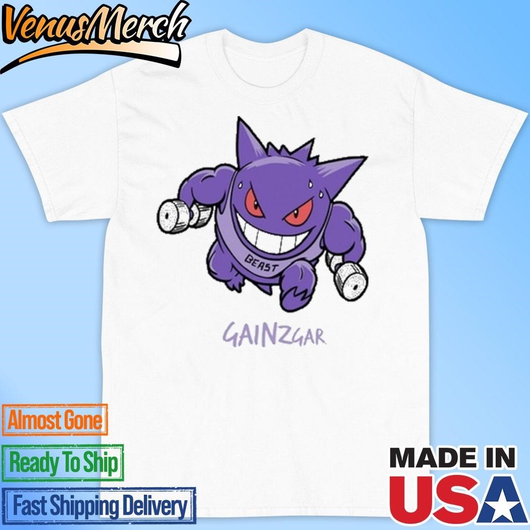 Official Pokemon Gengar Gainzgar Shirt - Walmart.com