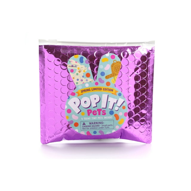 Official Pop It Pets Spring Limited Edition 2 Mystery Bag for Children ...