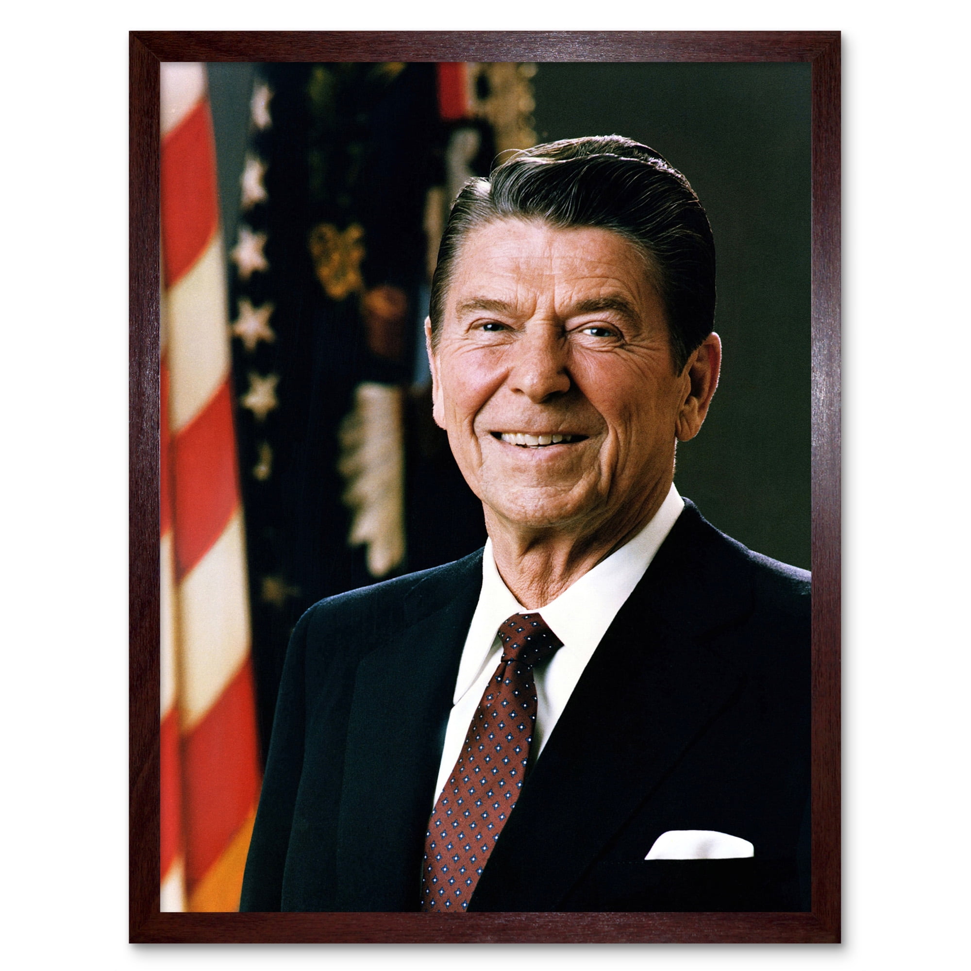 Official Portrait US President Ronald Reagan Photograph Politician USA ...