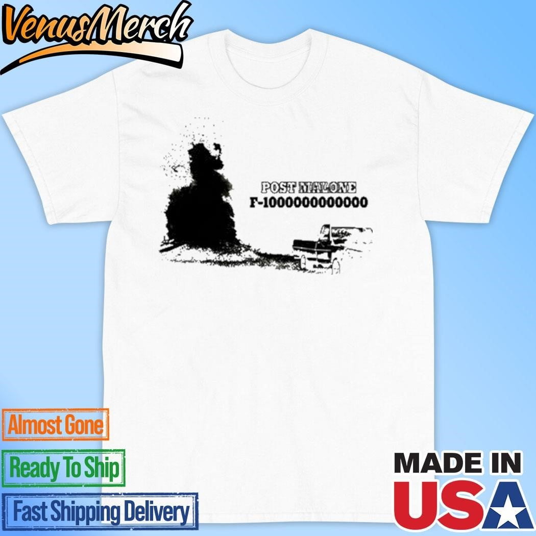 Official Post Malone F-1 Trillion Yellow Shirt - Walmart.com