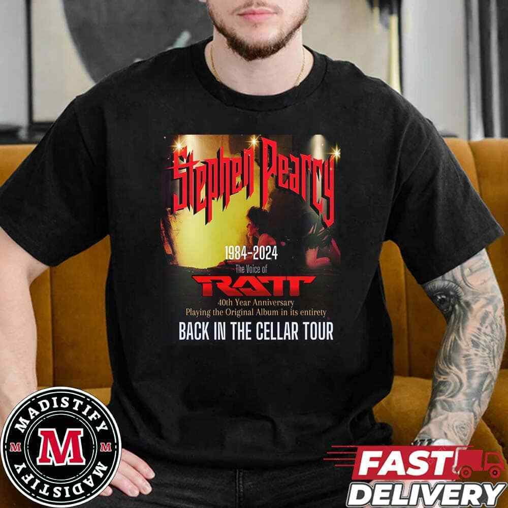 Official Poster Stephen Pearcy Back In The Cellar 2024 Tour Essentials ...