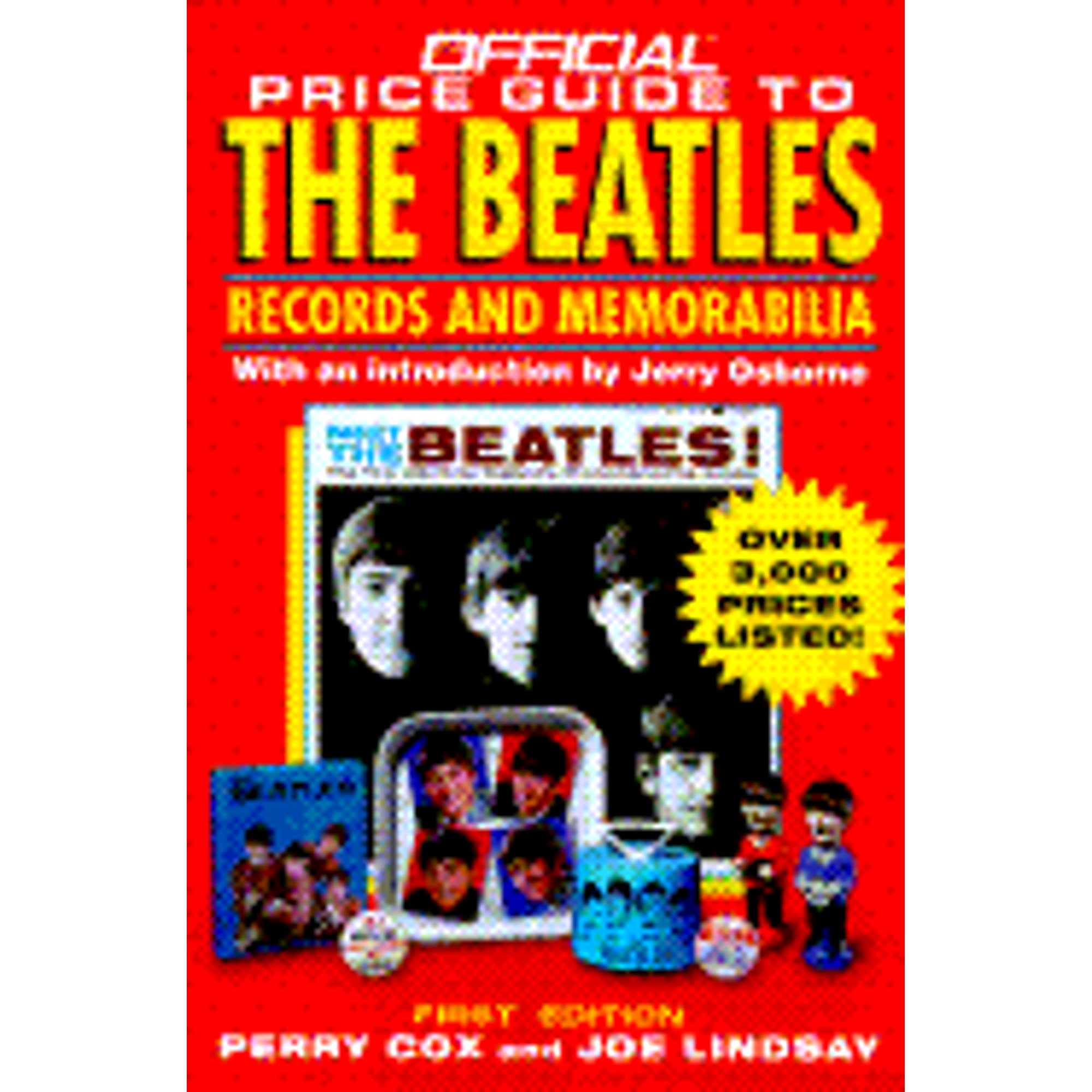 Official Price Guide to the Beatles (Paperback) by Perry Cox, Joe ...