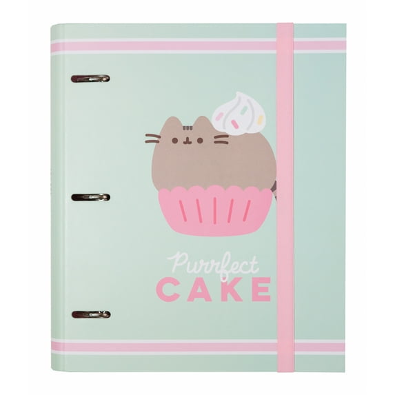 Official Pusheen Kitty Cat Premium 3 Ring Binder - Durable A4 File ...