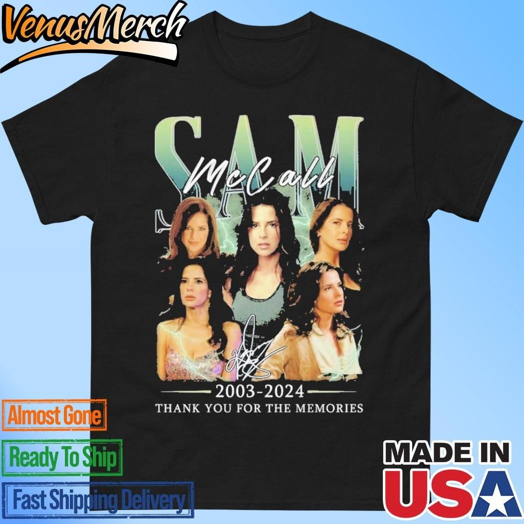 Official Sam Mccall 2003-2024 Thank You For The Memories T-shirt ...
