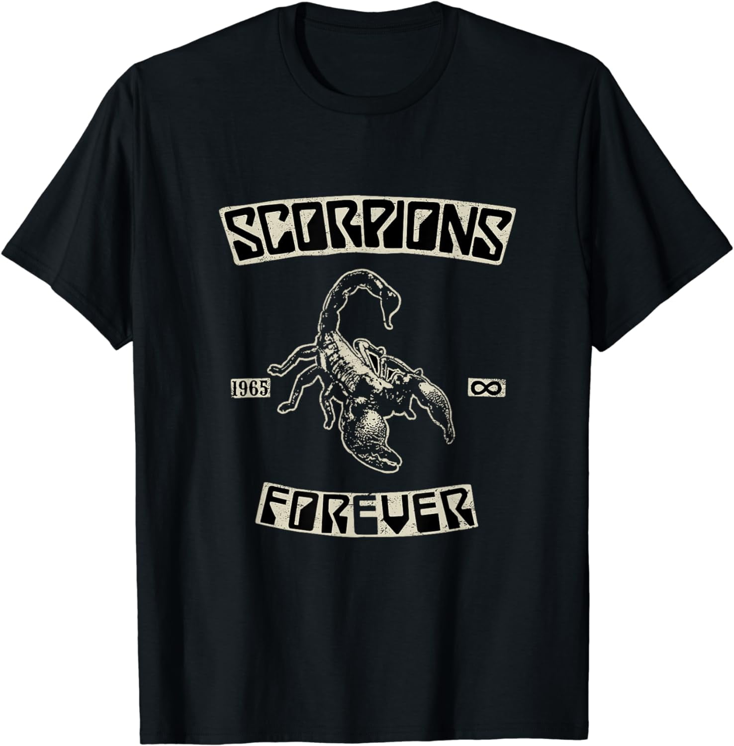 Official Scorpions Forever Since 1965 Black T-Shirt - Walmart.com