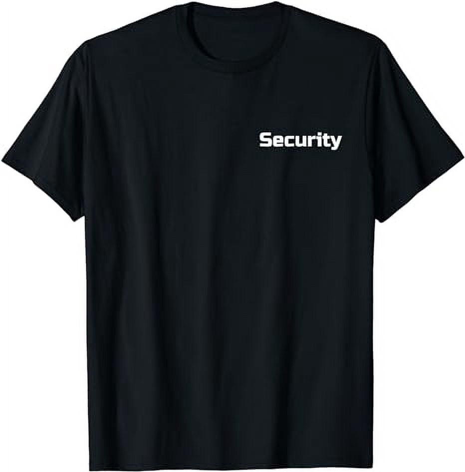 Official Security Guard Uniform T-Shirt - Gear For Security - Walmart.com