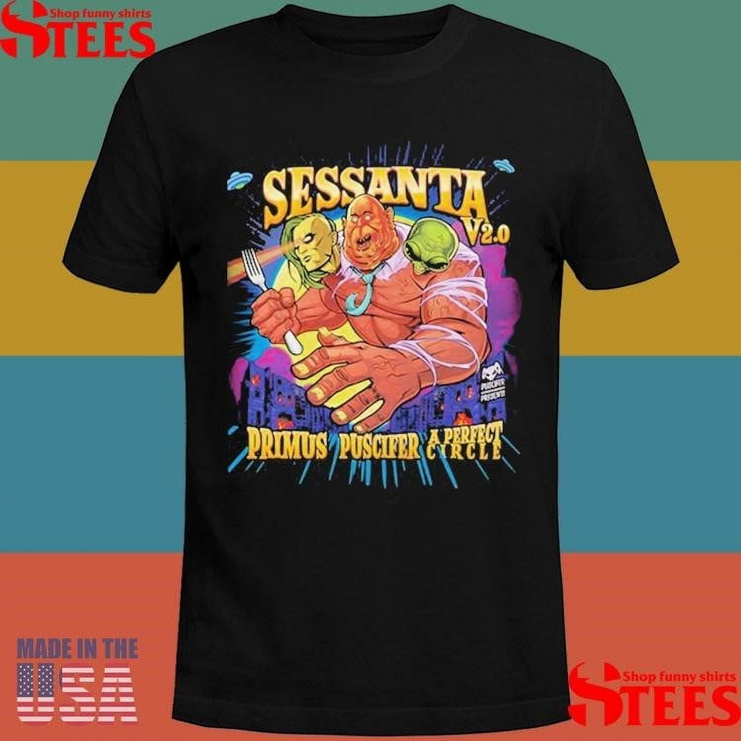 Official Sessanta V20 Spring 2025 Tour Artist Shirt - Walmart.com