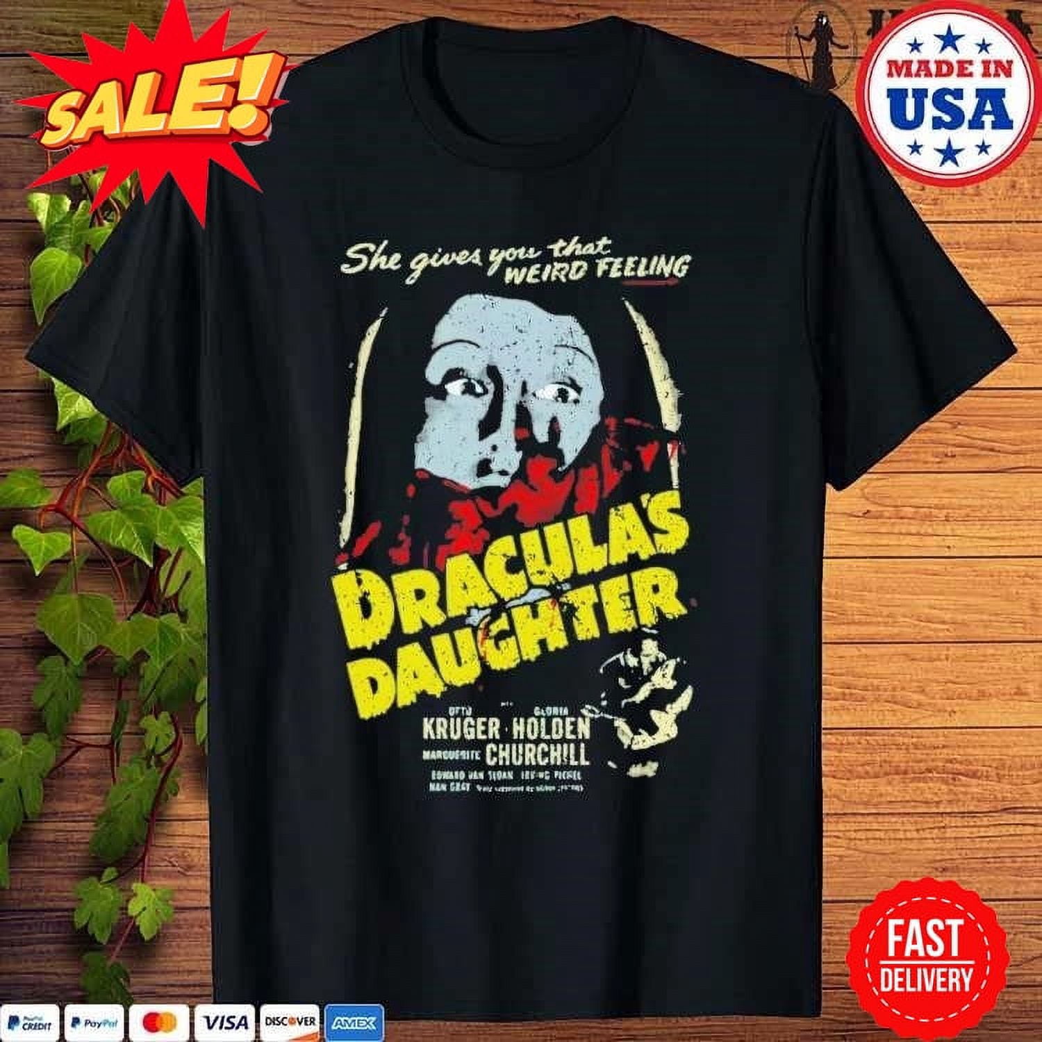 Official She Gives You That Weird Feeling Dracula’s Daughter Halloween ...