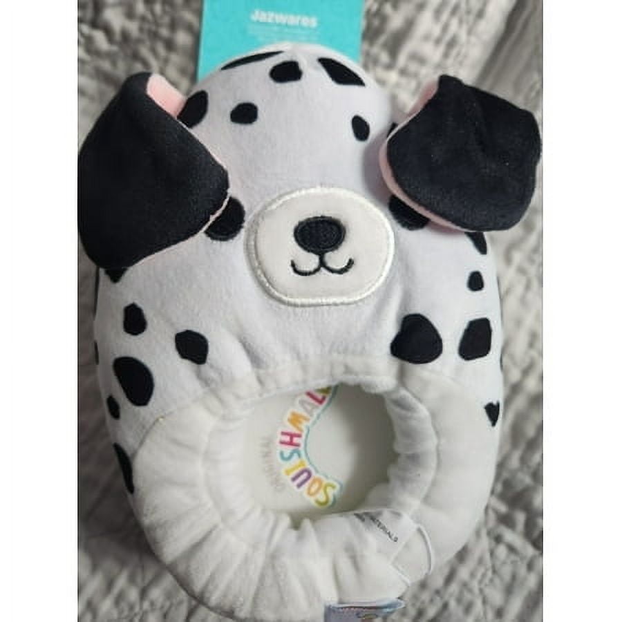 Official Squishmallows Christmas Dustin the Dalmation Slippers Size 11-12 - Walmart.com