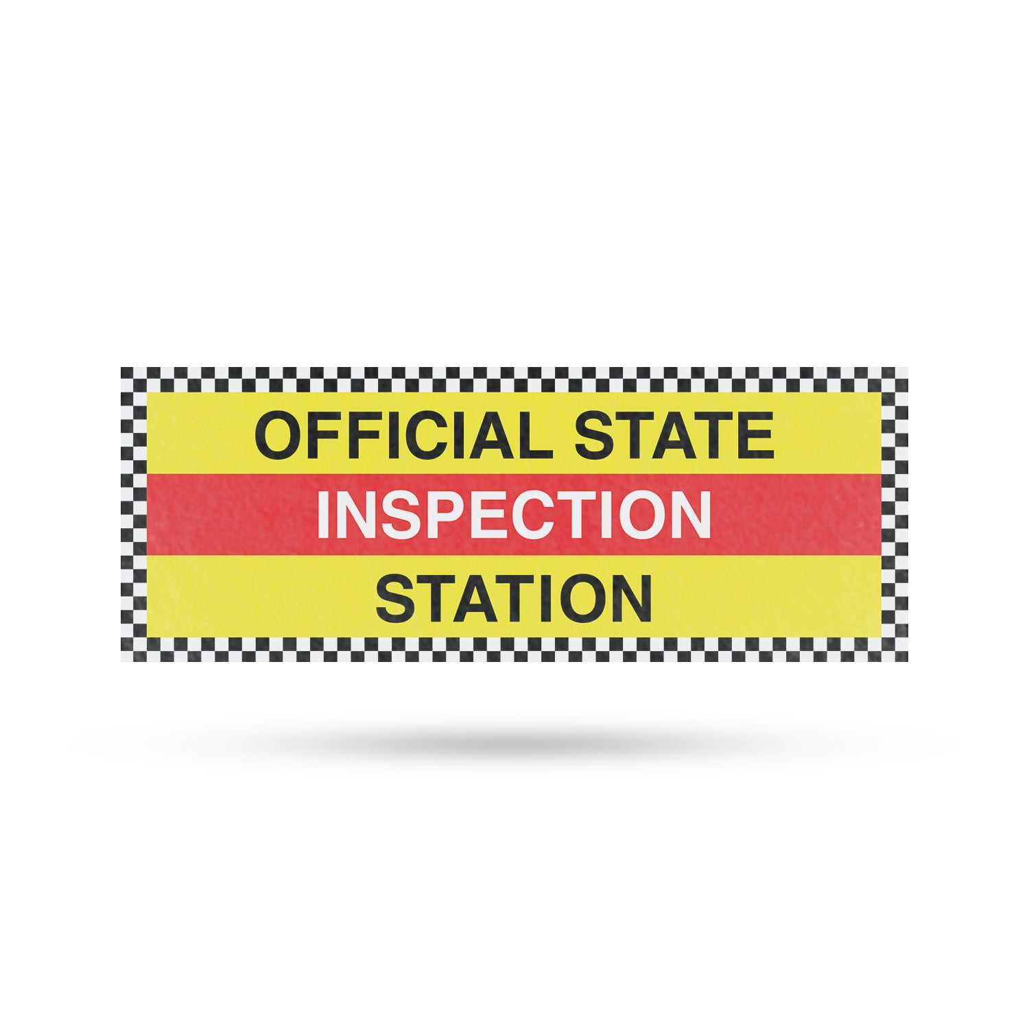 Official State Inspection Station Vinyl Decal 12 Inch x 5 Inch ...