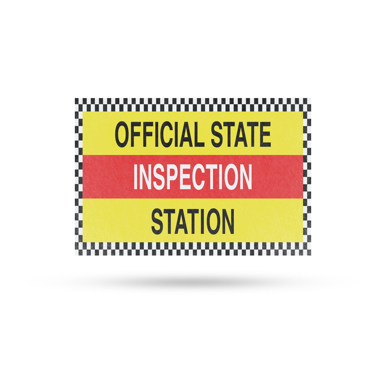 Official State Inspection Station Vinyl Decal 24 Inch x 36 Inch ...