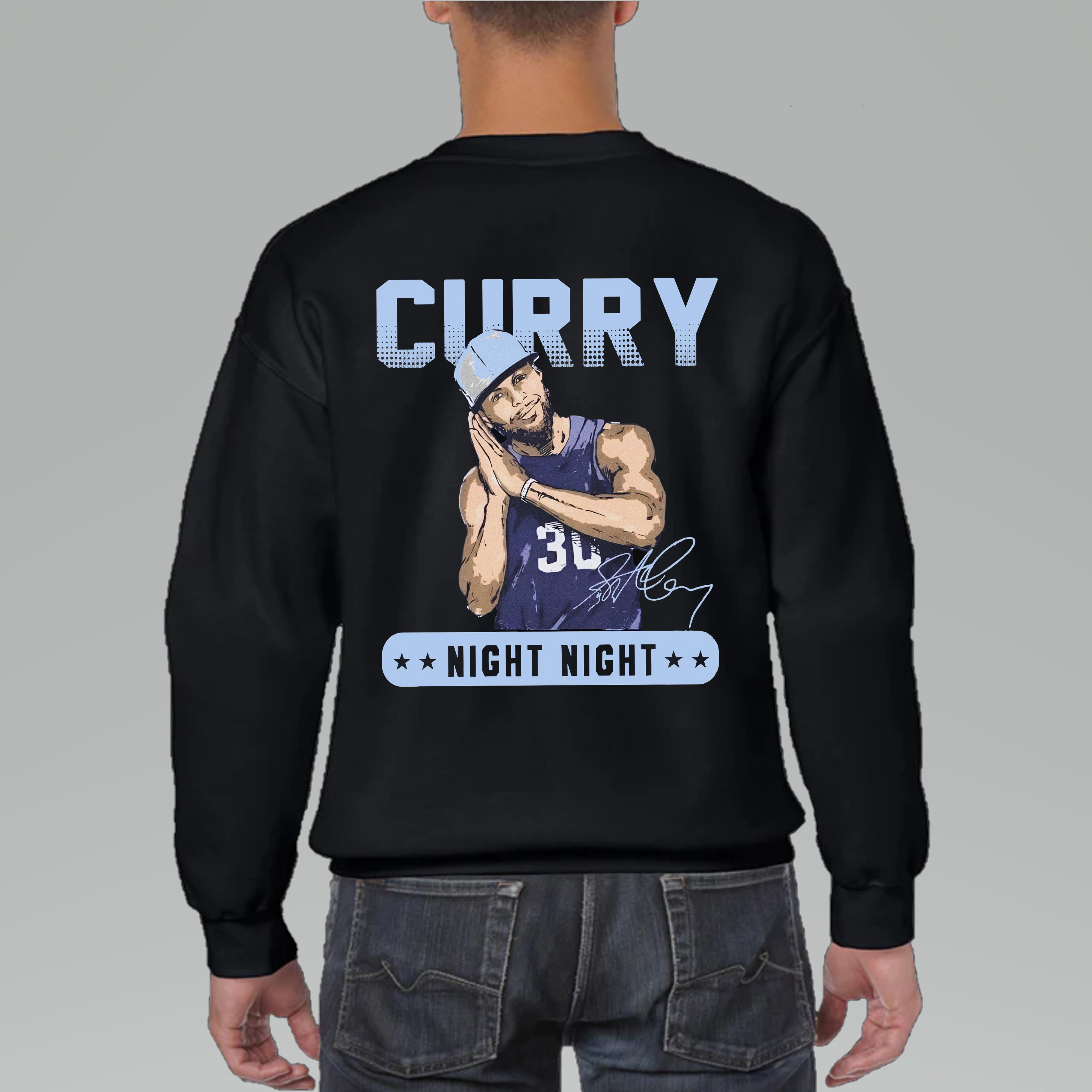 Official Steph Curry Night, Night Olympic Paris 2024 Signature Sweater ...