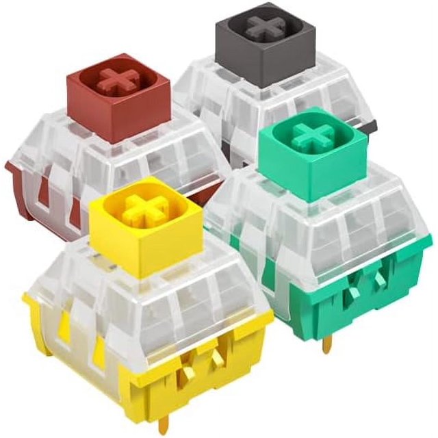 Official Store Chinoiserie Switch Box 3 Pin Mechanical Switches High Transparency For Gaming ...