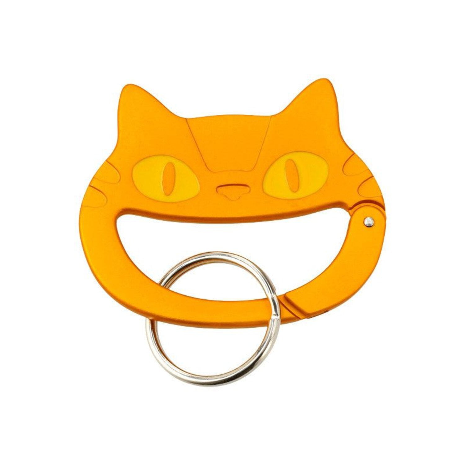[Studio Ghibli] My Neighbor Totoro Face Carabiner Cat Bus Orange ...