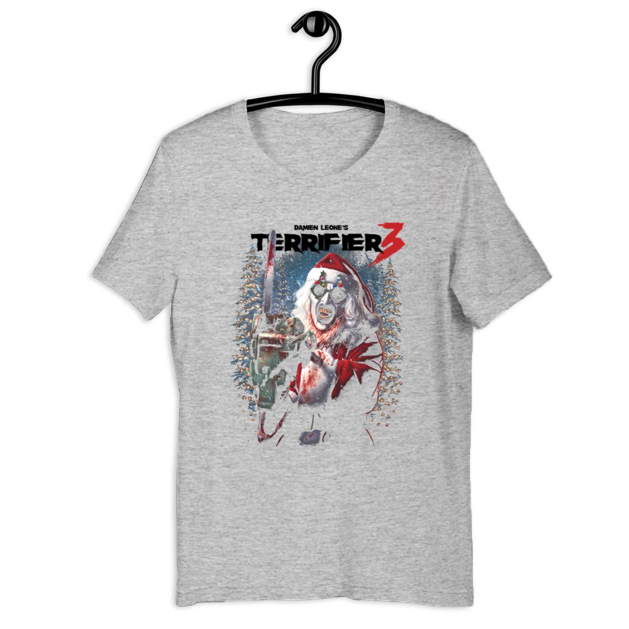 Official Terror Threads Terrifier 3 Merry Mayhem 2024 Shirt - Walmart.com