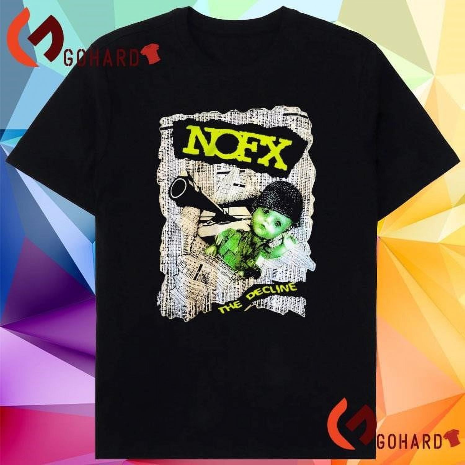 Official The Decline Nofx Eric Melvin Fat Mike Erik Sandin Shirt ...