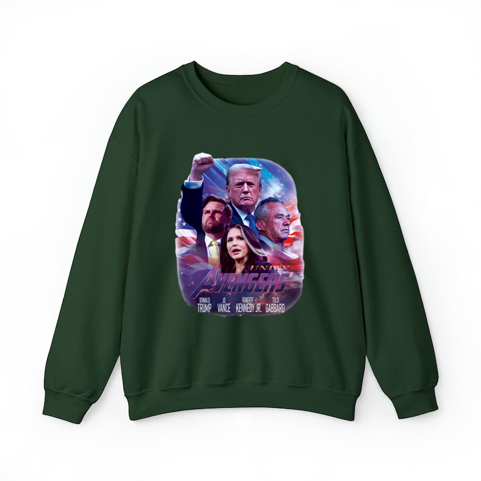 Official Trump Vance Kennedy Jr Tulsi Gabbard Unity Avengers Shirt ...
