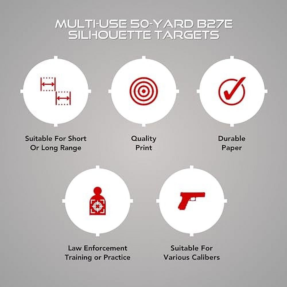 Shooting Targets Paper Paper Targets - Competition Paper Silhouette ...