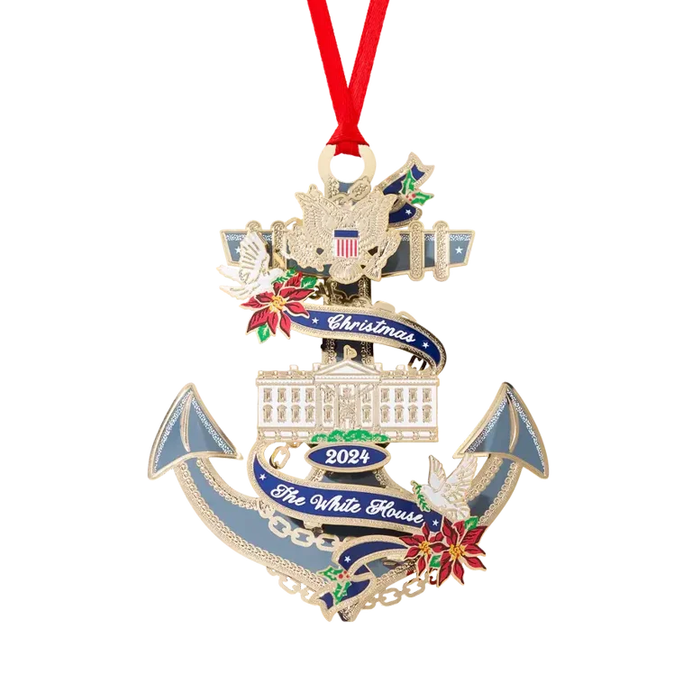 Official White House Ornament 2024 WH2024 Walmart