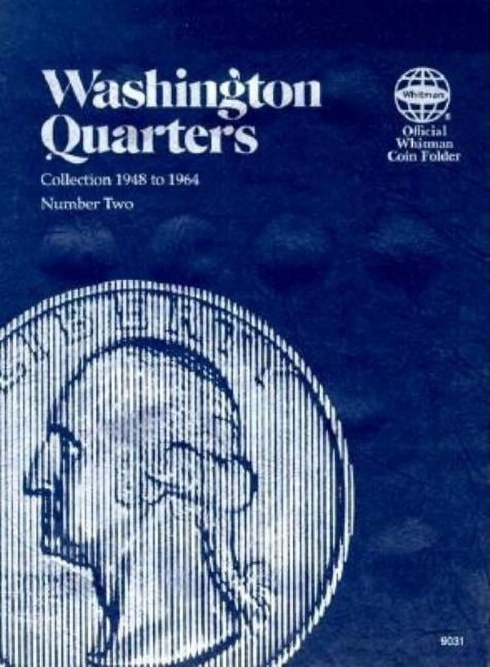 Whitman Coin Folder - Washington Quarters 1948-1964 Hardcover - Walmart.com