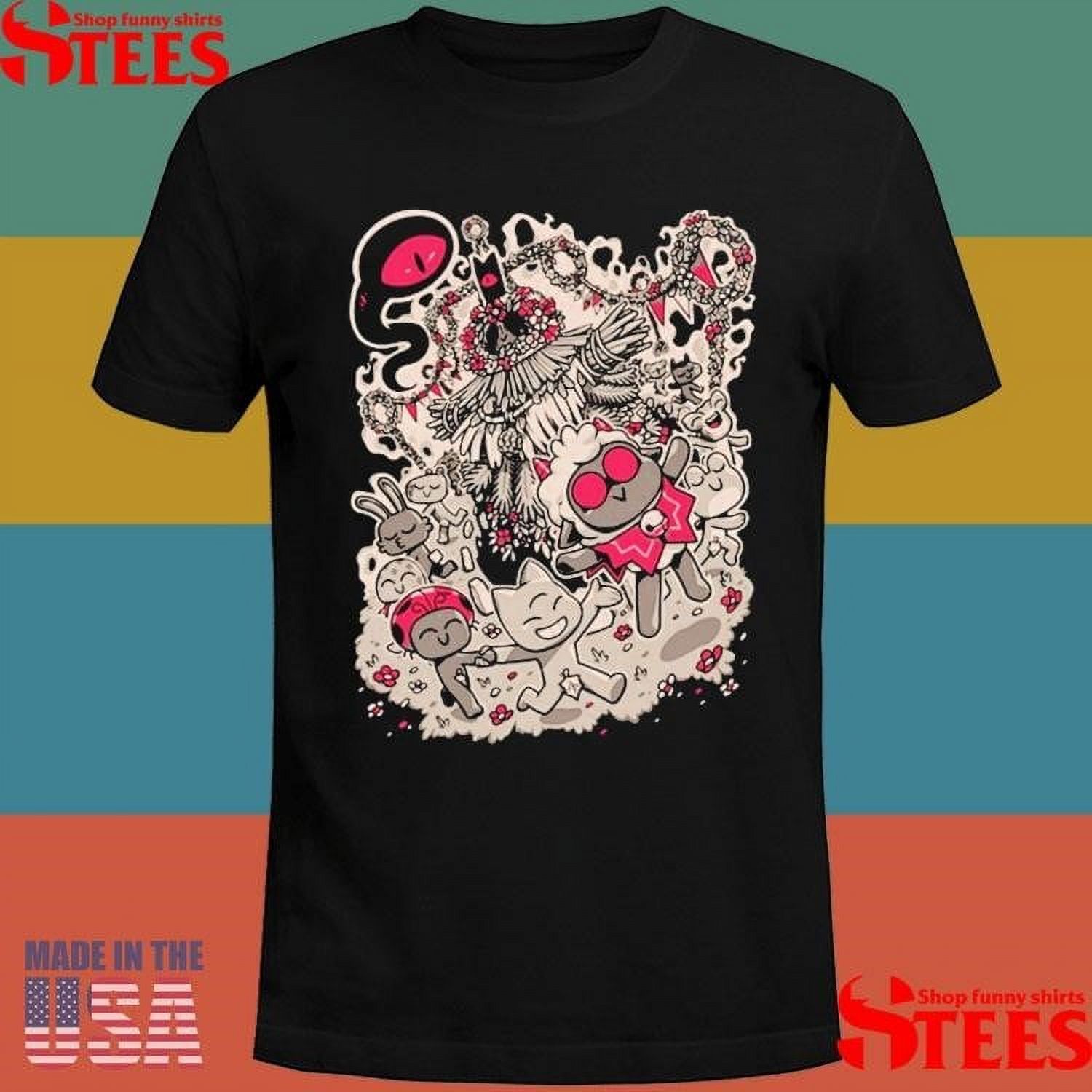 Official-cult-of-the-lamb-rite-of-lust-shirt - Walmart.com