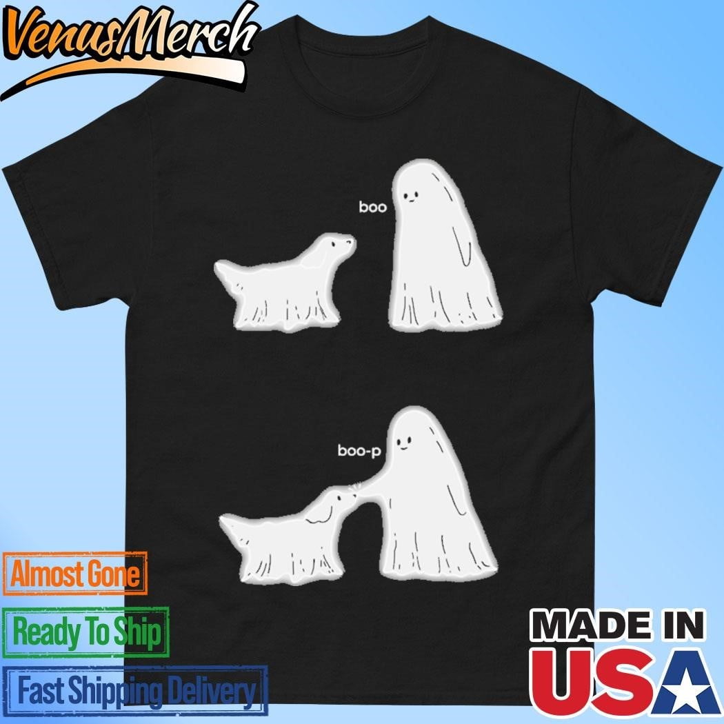 Official-ghost-touch-the-dog-boo-boo-p-halloween-shirt - Walmart.com