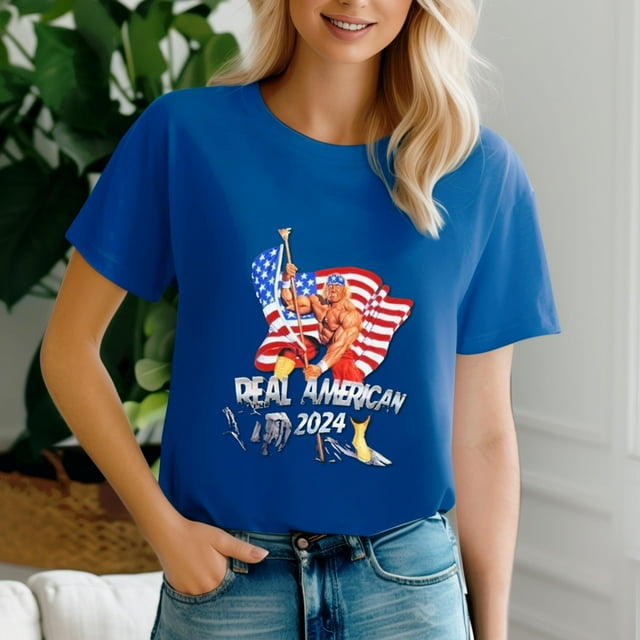 Official-hulk-hogan-real-american-2024-shirt - Walmart.com