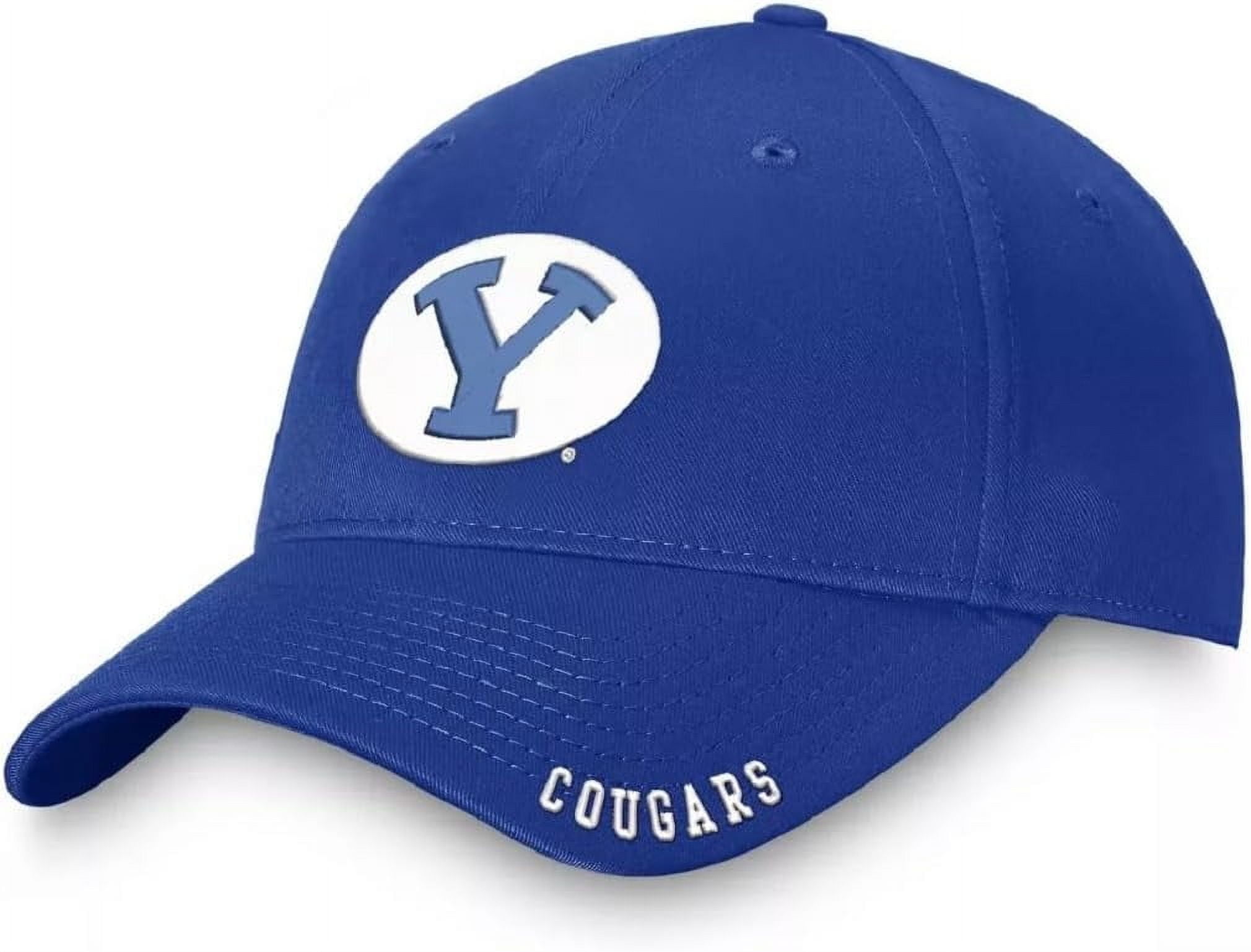 Officially Licensed BYU Hat Adjustable Relaxed Fit Embroidered Team ...