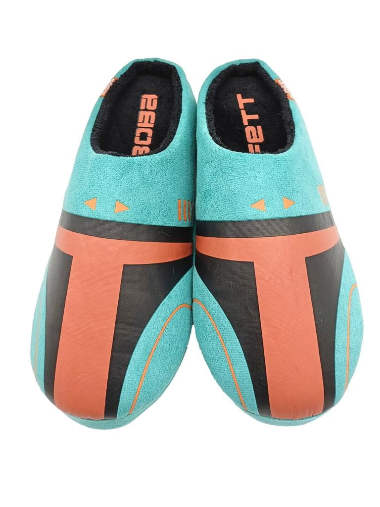 Officially Licensed Boba Fett Star Wars Adult House Shoes - Durable ...