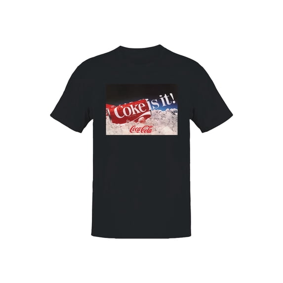 Officially Licensed Coca Cola Coke Is It! - Iconic Coca-Cola Ad Men's T ...