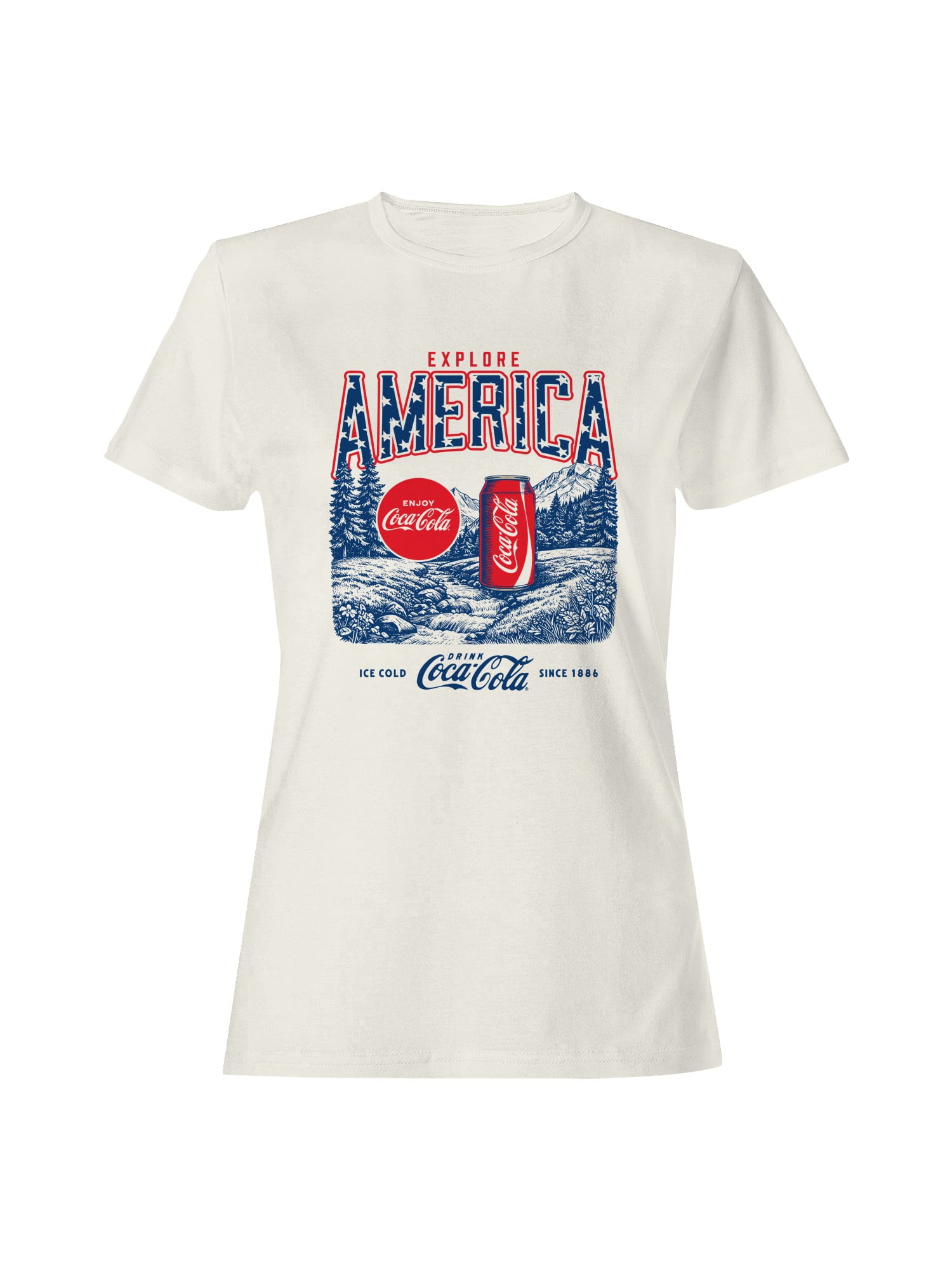 Officially Licensed Coca Cola Explore America Coca-Cola Adventure Women ...