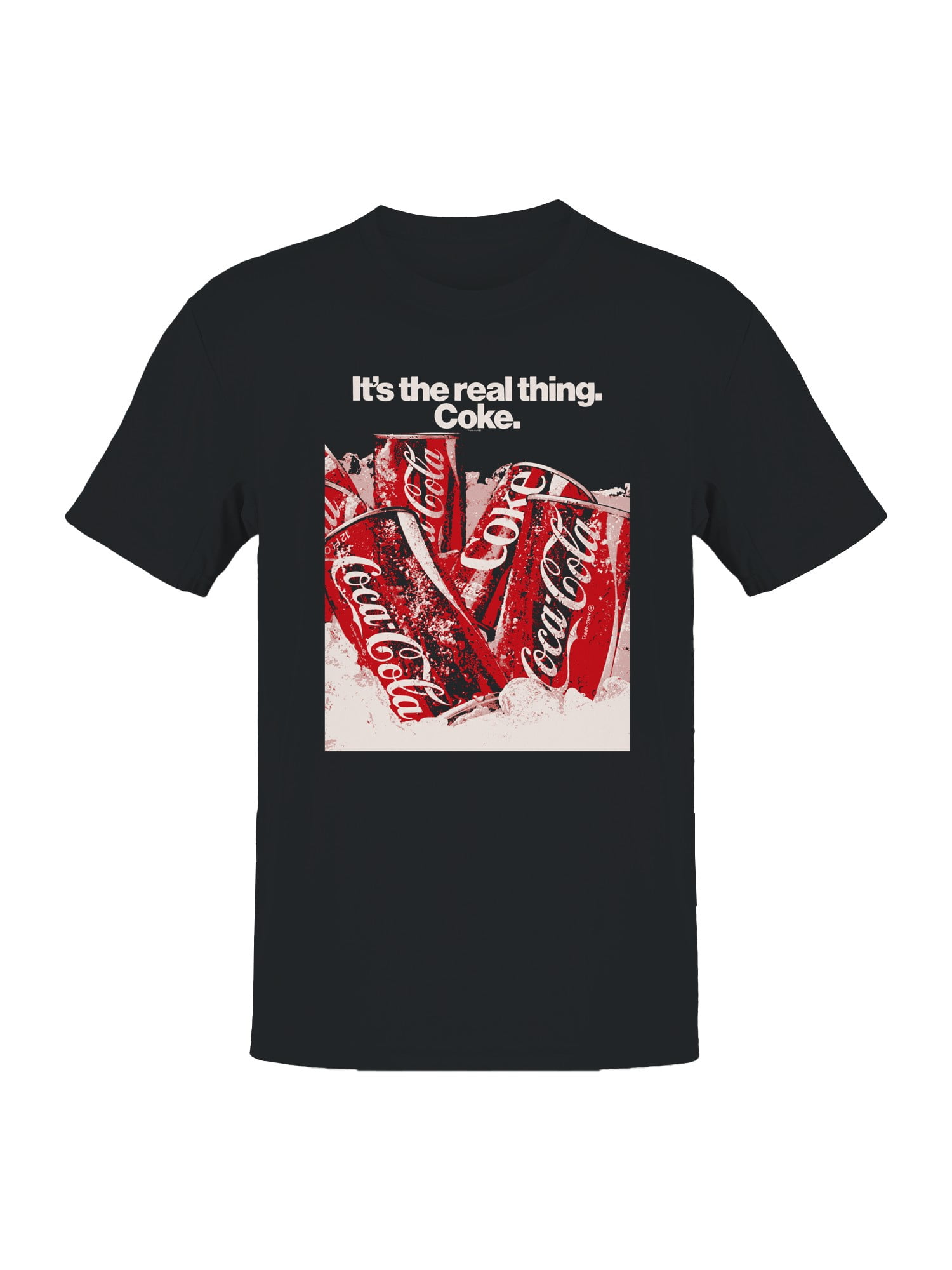 Officially Licensed Coca Cola The Real Thing Coca-Cola Cans Men's T ...