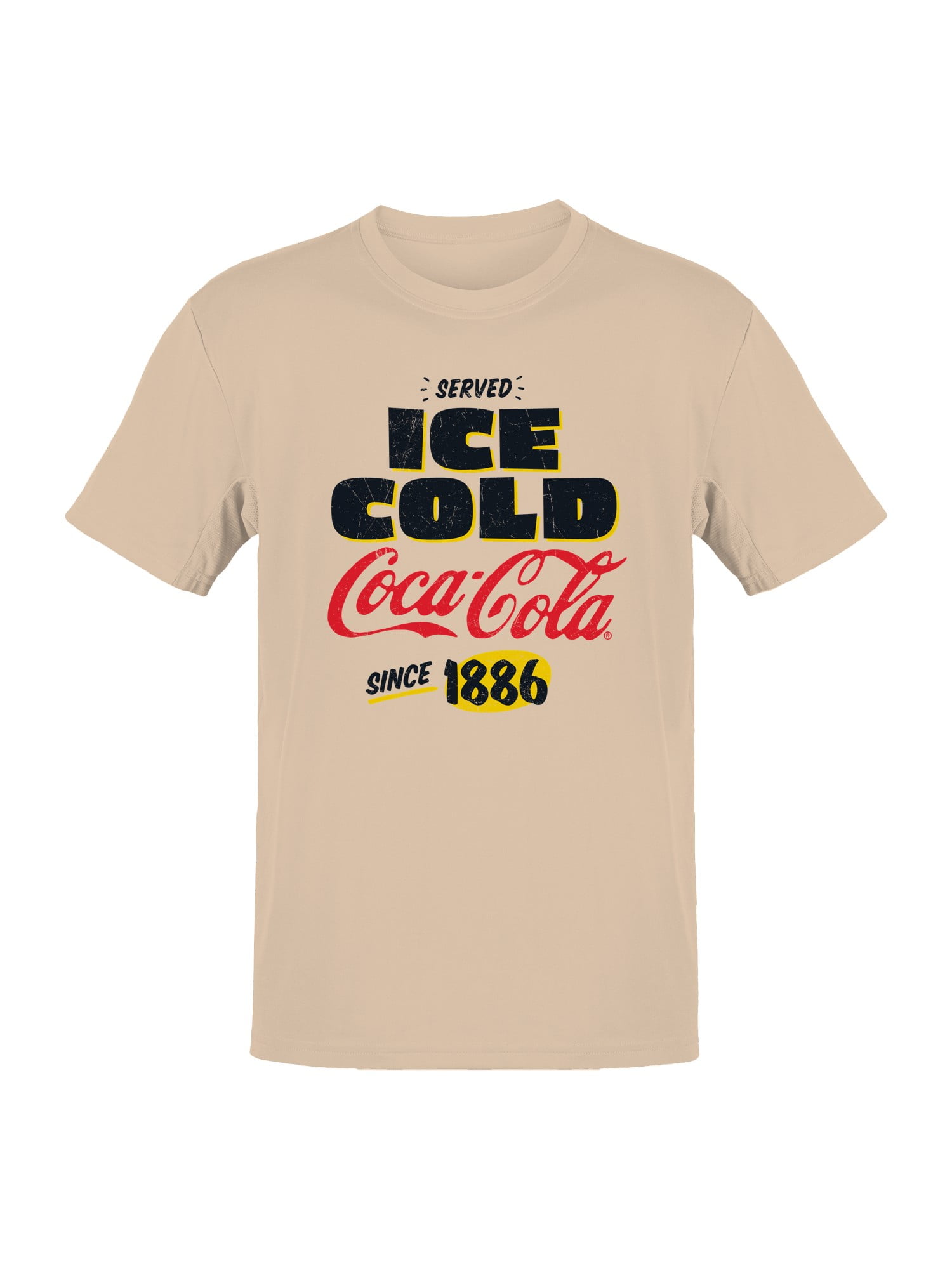 Officially Licensed Coca Cola Vintage Ice Cold 1886 Men's T-shirt ...