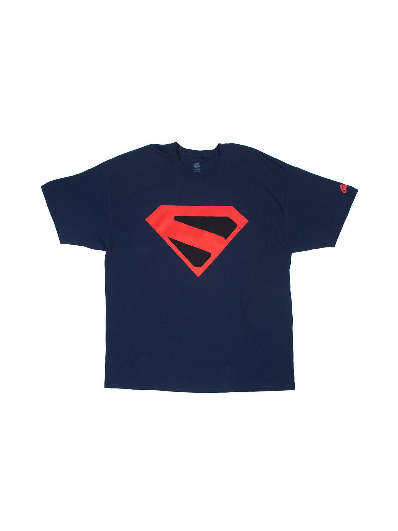 Officially Licensed DC Comics Men's Kingdome Come Superman Logo T-Shirt ...