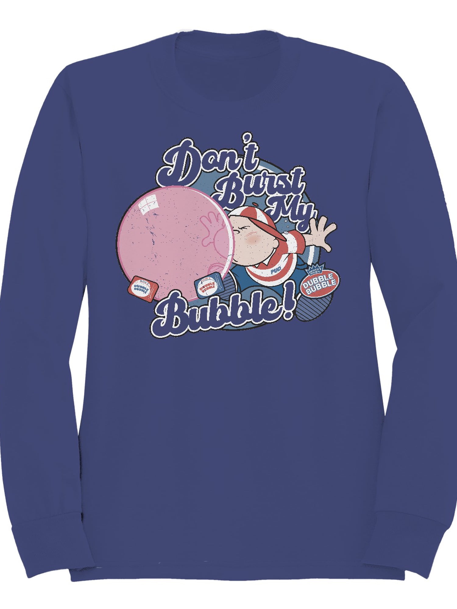 Officially Licensed Dubble Bubble Don't Burst My Bubble - Retro Design ...