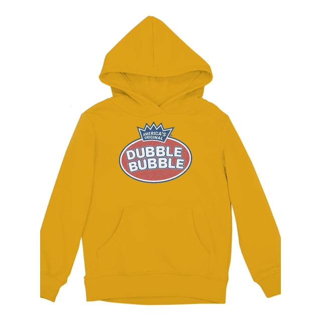 Officially Licensed Dubble Bubble Logo Design Youth's Hoodie - Walmart ...