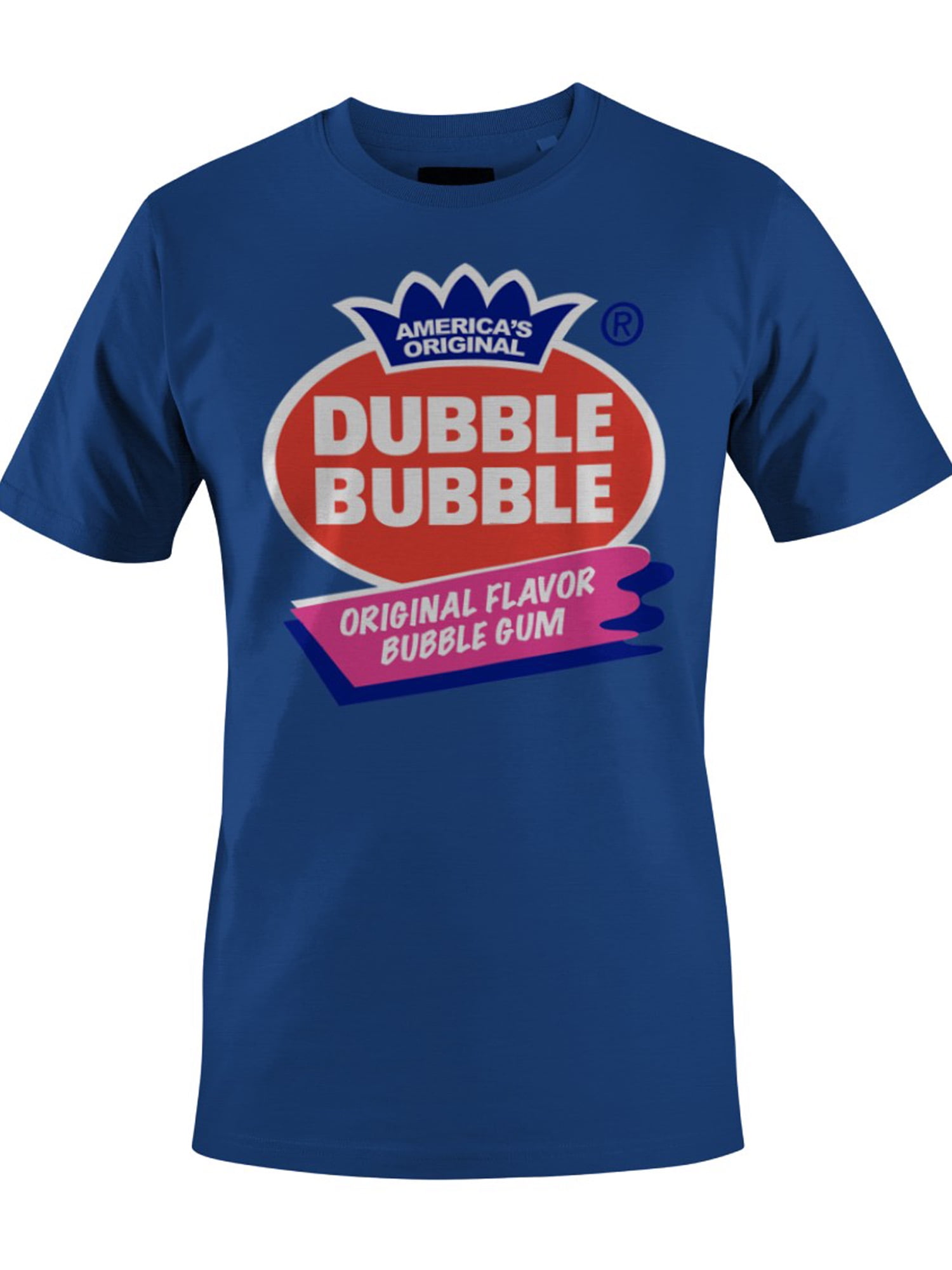 Officially Licensed Dubble Bubble Original Flavor Bubble Gum Logo Men's ...