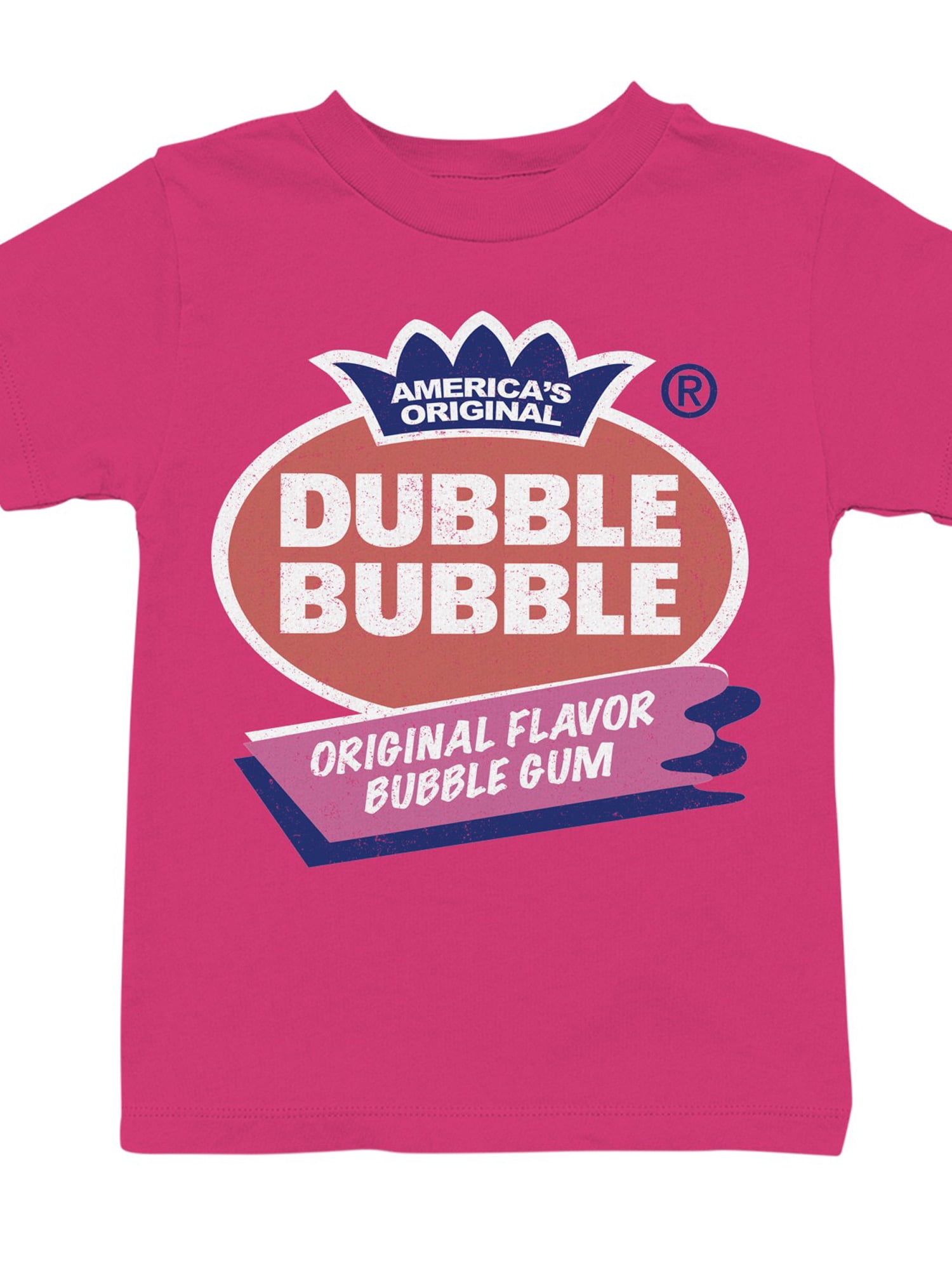 Officially Licensed Dubble Bubble Original Flavor Logo Youth's T-shirt ...
