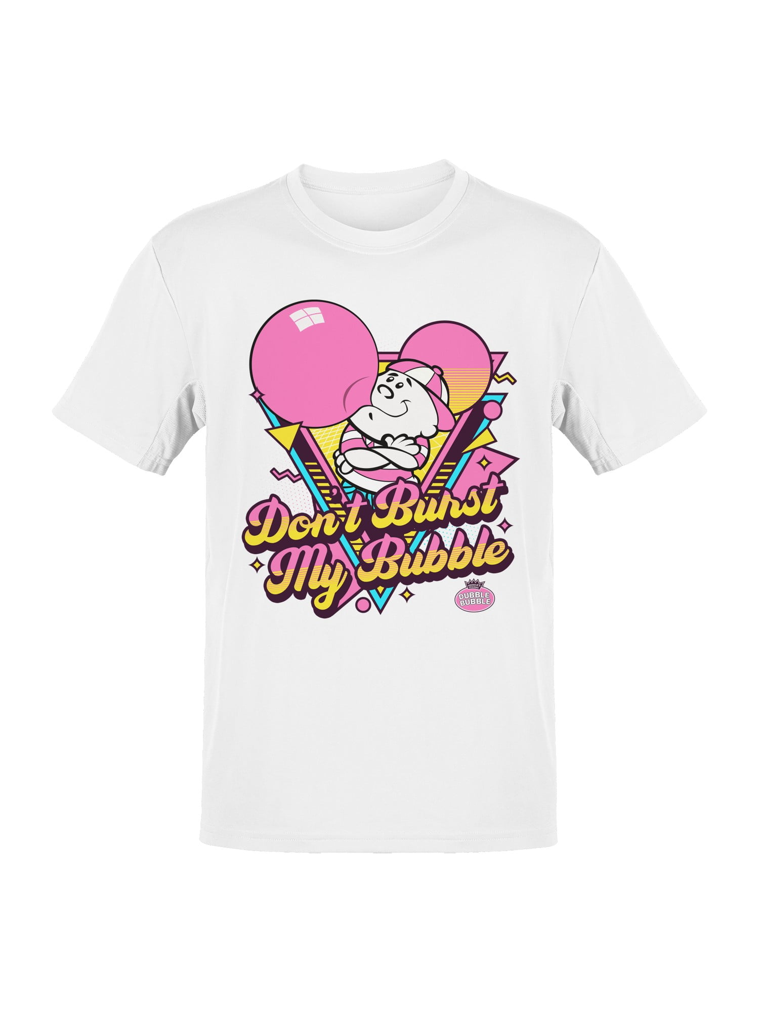 Officially Licensed Dubble Bubble Retro Gum Cartoon Men's T-shirt ...