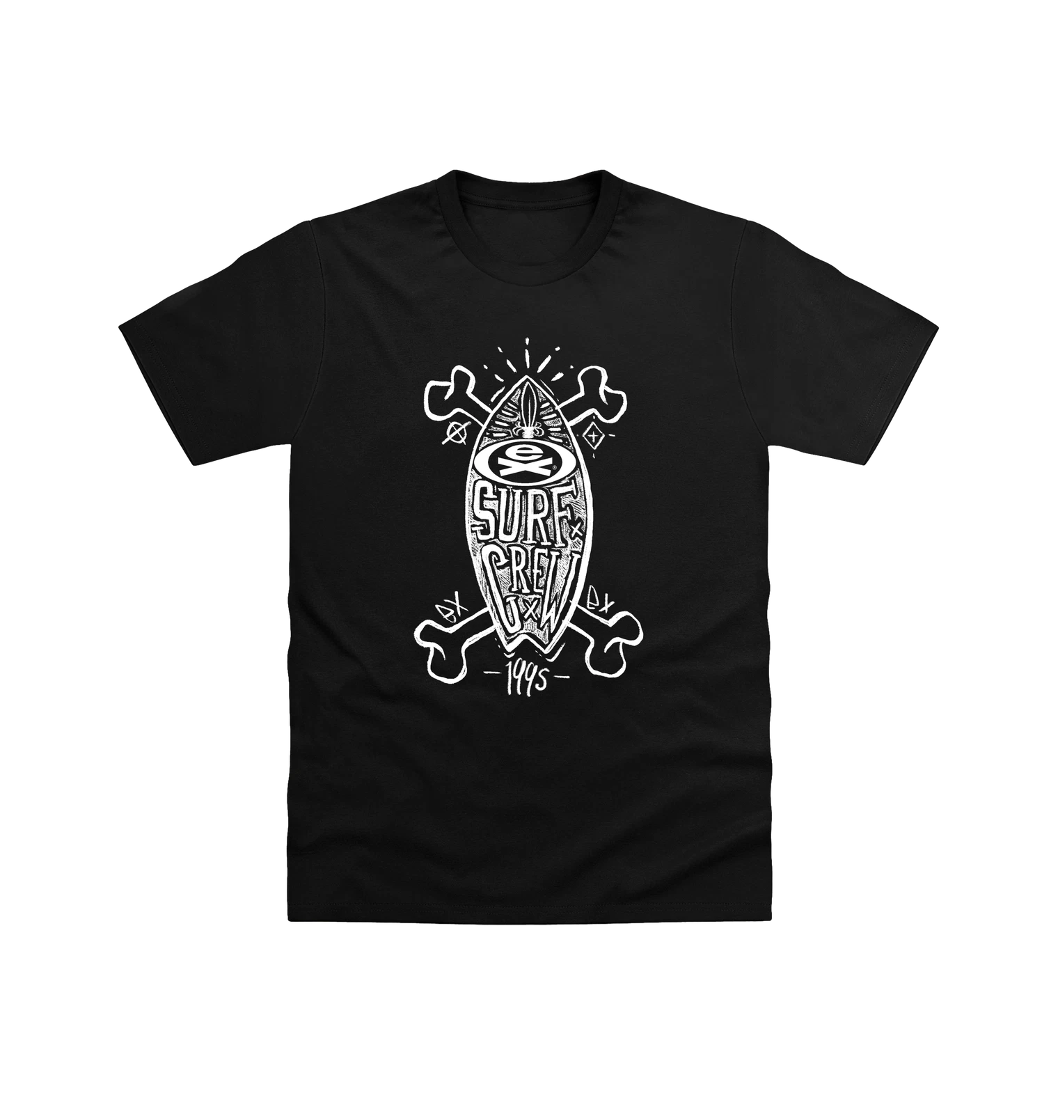 Officially Licensed Extreme 95 Crew T-Shirt (Front & Back Print ...