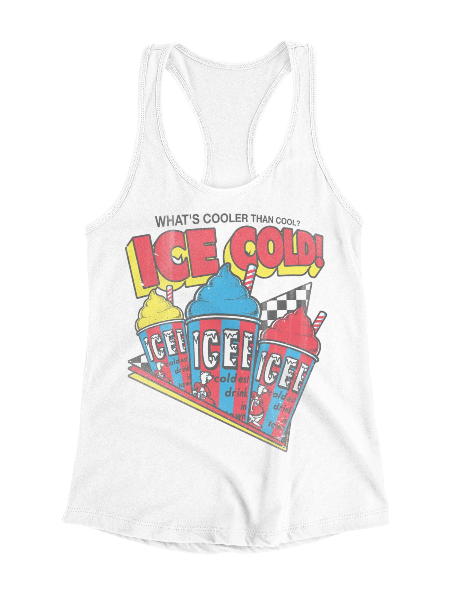 Officially Licensed Icee Ice Cold - Refreshing Drinks Women's Racerback ...