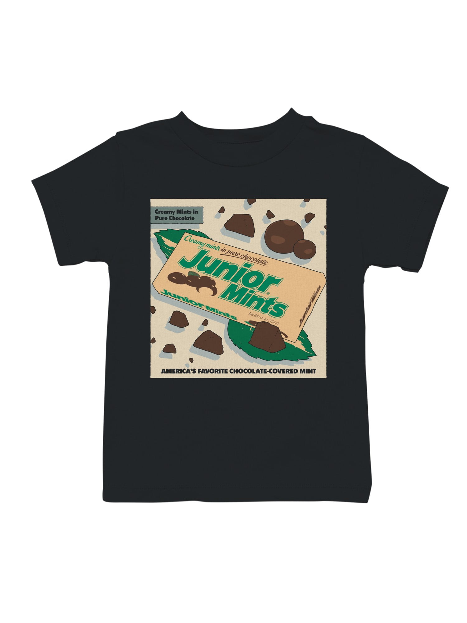 Officially Licensed Junior Mints Chocolate Delight Youth's T-shirt ...