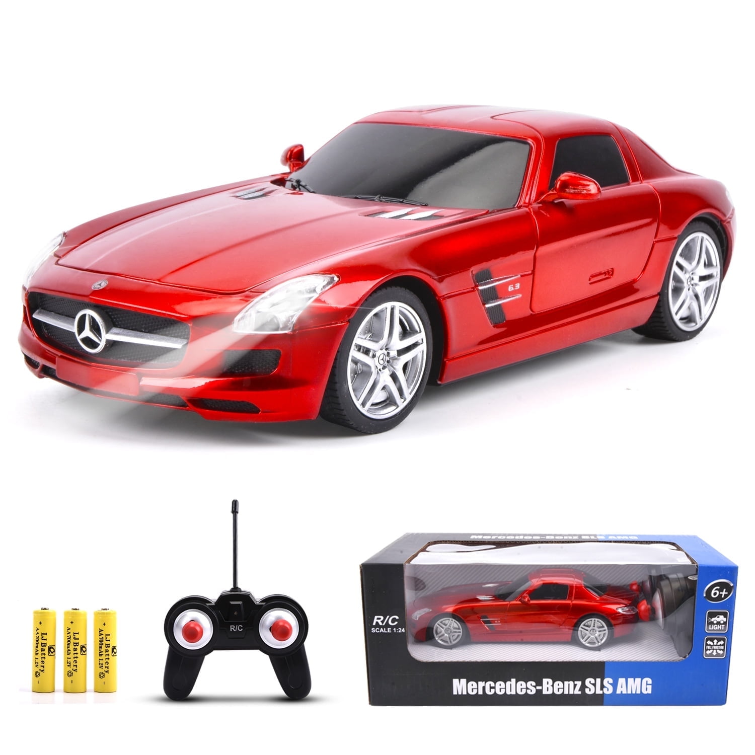 Officially Licensed Mercedes Benz Remote Control Car, 1:24 Scale ...