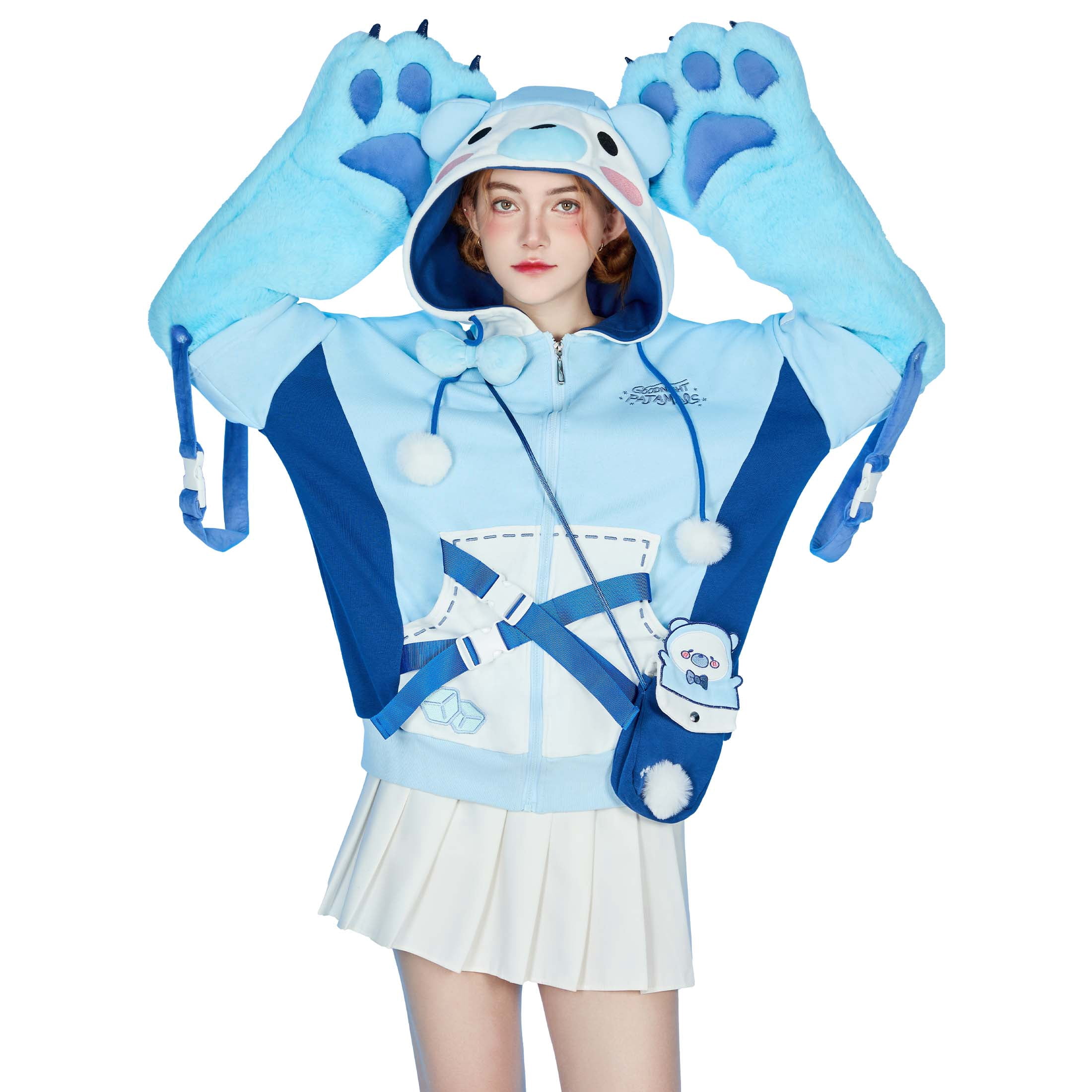 [Officially Licensed] Micotaku Goodnight Pajamals Polar Bear Popo Paw ...