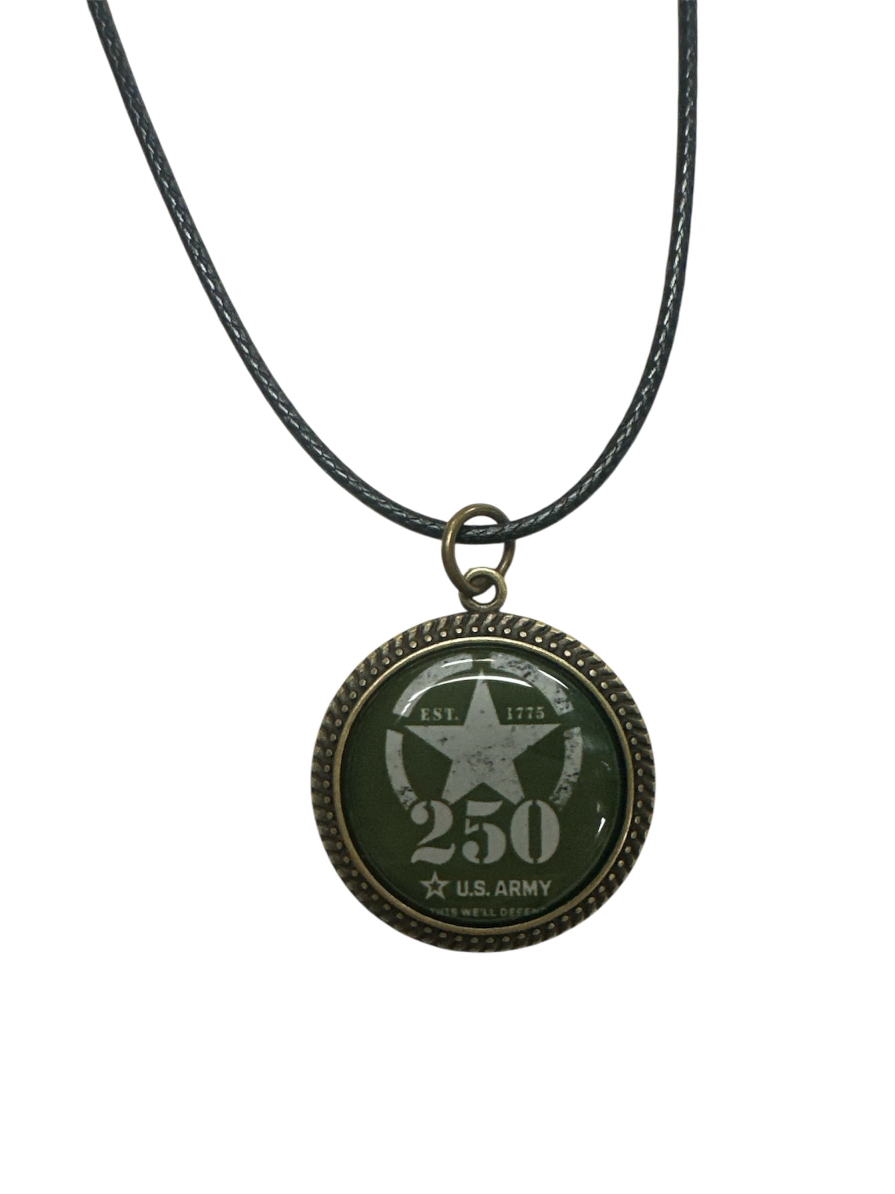 250th Anniversary Limited Edition Pendant Necklace (Army, Navy, Marine ...